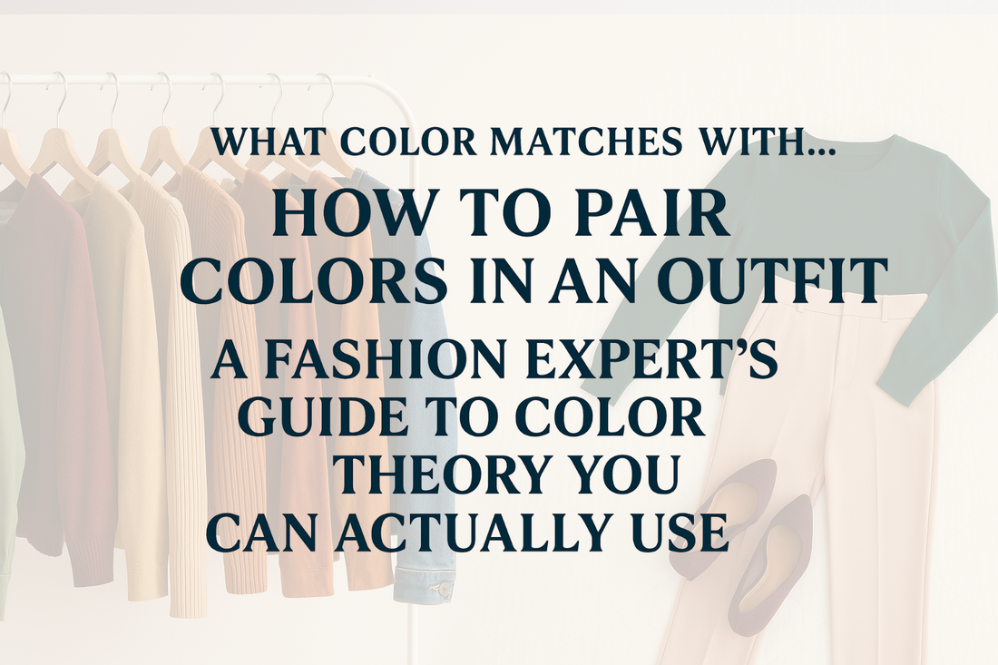 How to Pair Colors in an Outfit: Easy Color Theory Guide | WhimSpin